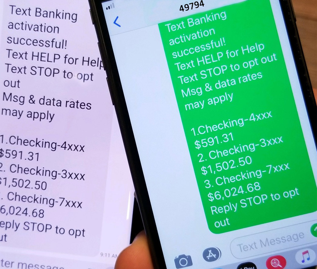 SMS Text Banking - Citizens Bank of the South